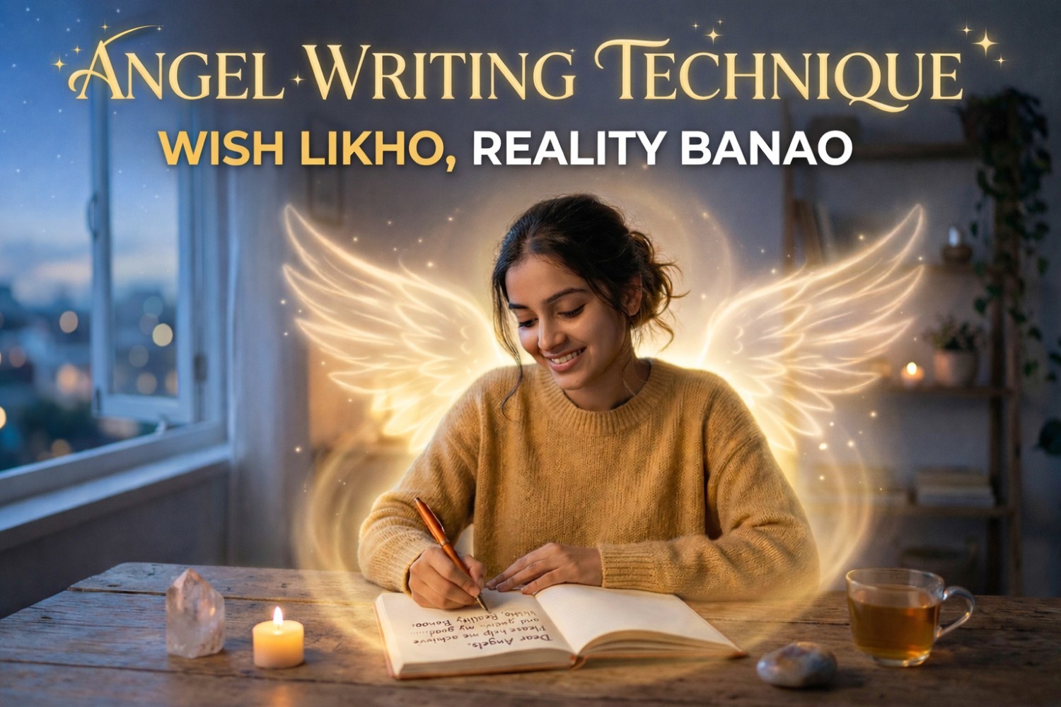 Angel Writing Technique Kya Hai? Likho Aur Apni Wishes Ko Reality Banao ...